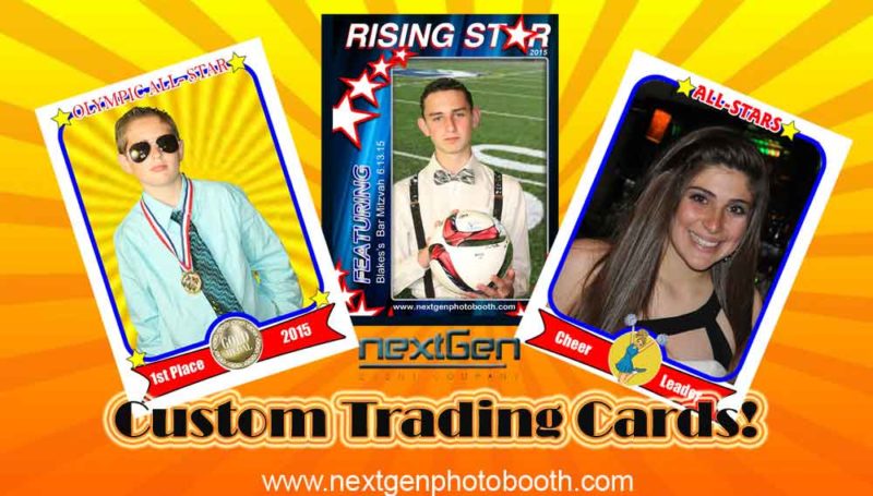 Trading Cards at Events- Custom cards instantly printed onsite!