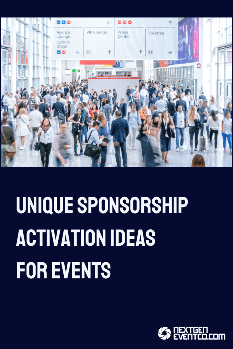 Sponsorship Activation Ideas for Events